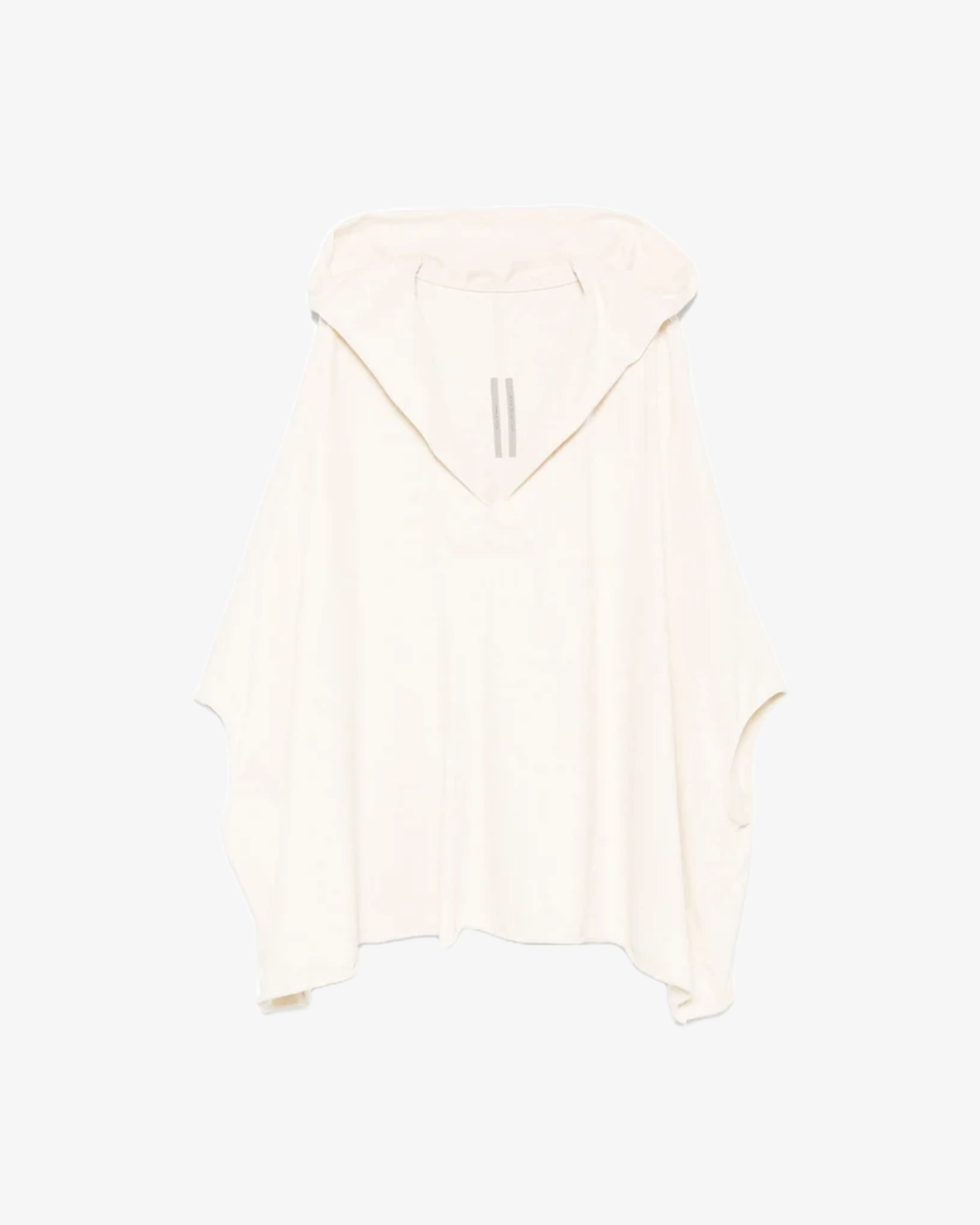 RICK OWENS: Men's Hooded Kaftan (Off-White21) | DSMS E-SHOP