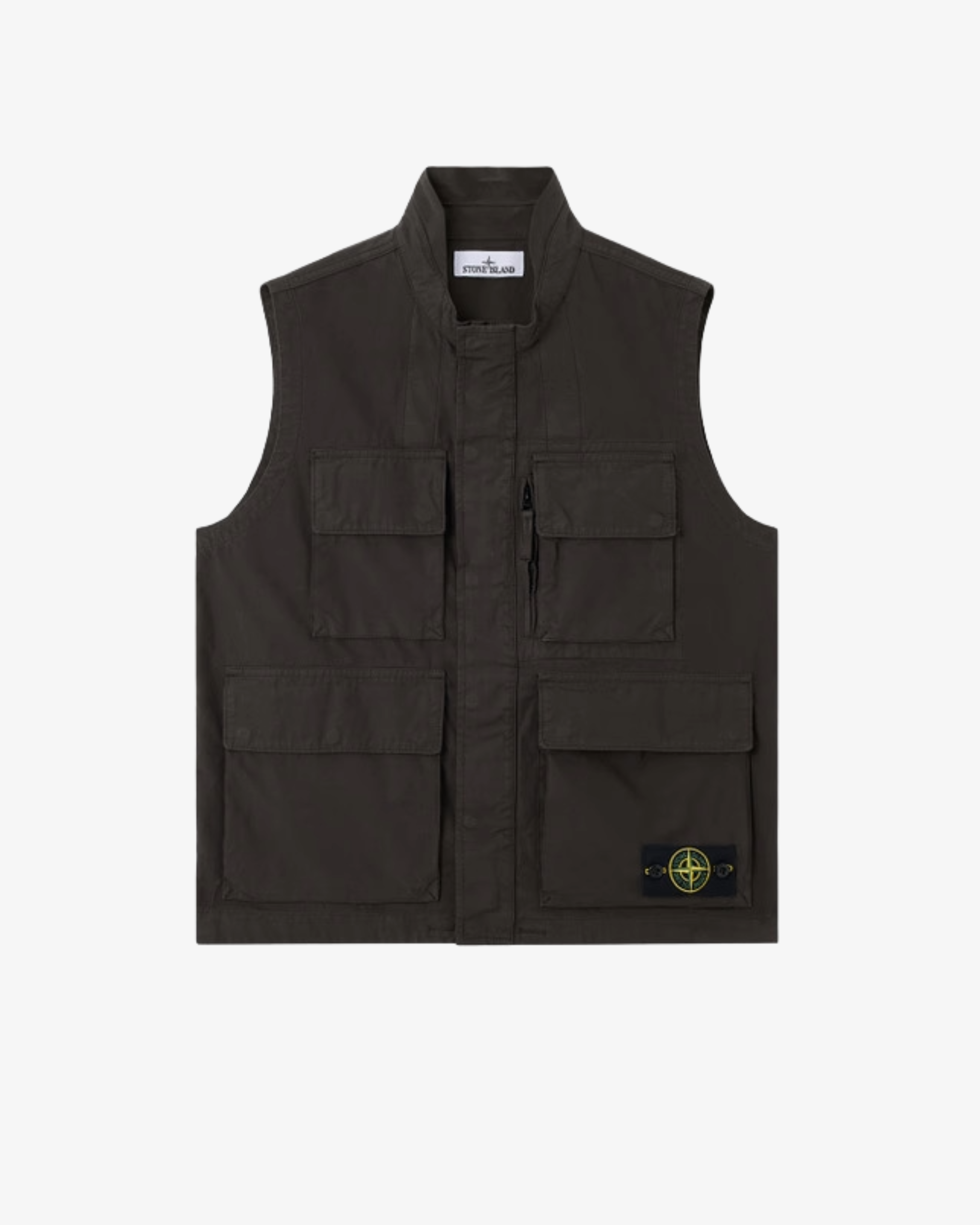 Stone Island: Men's Vest (Grey V0062) | DSMS E-SHOP