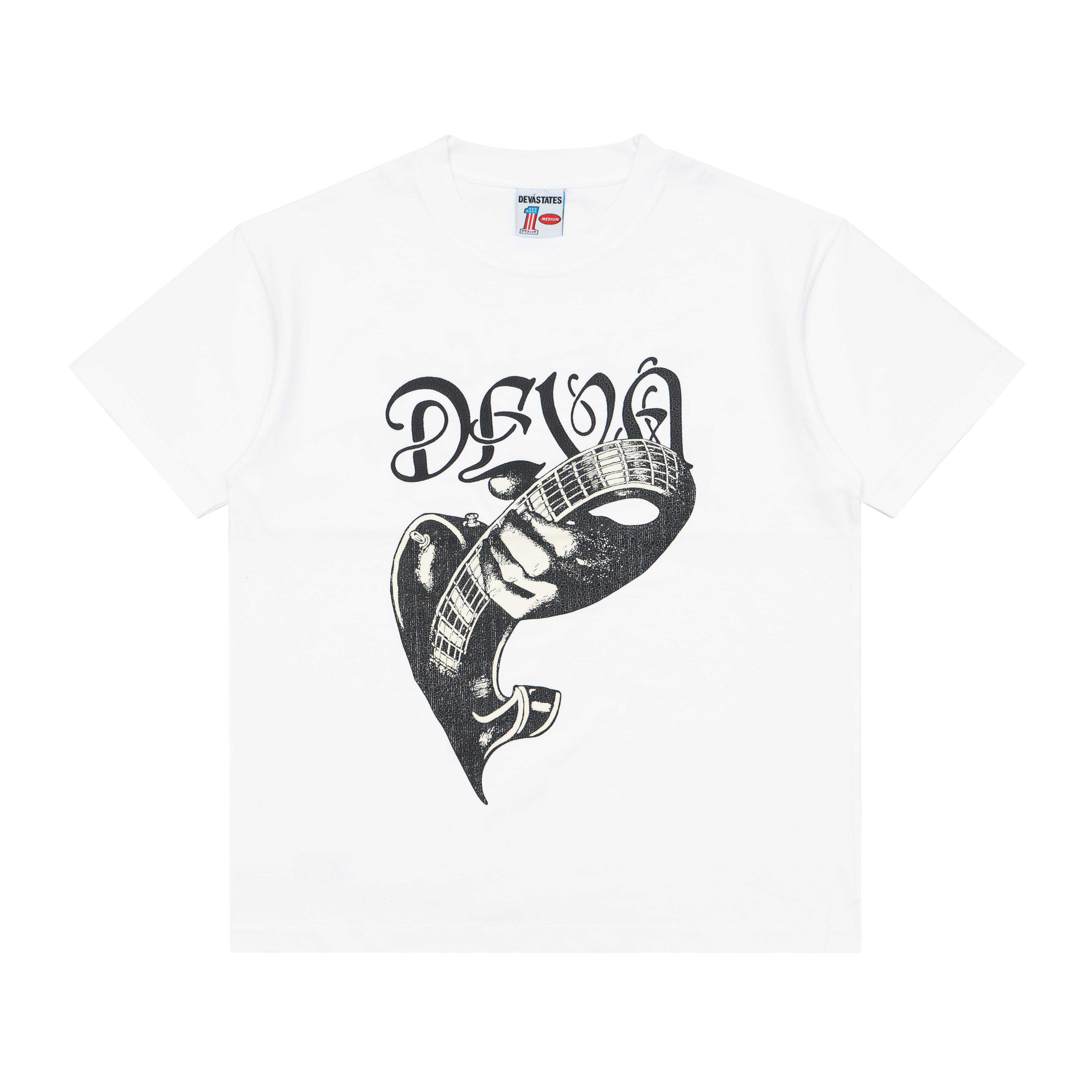 DEVÁ STATES: Rhapsody T-Shirt (White) | DSMS E-SHOP