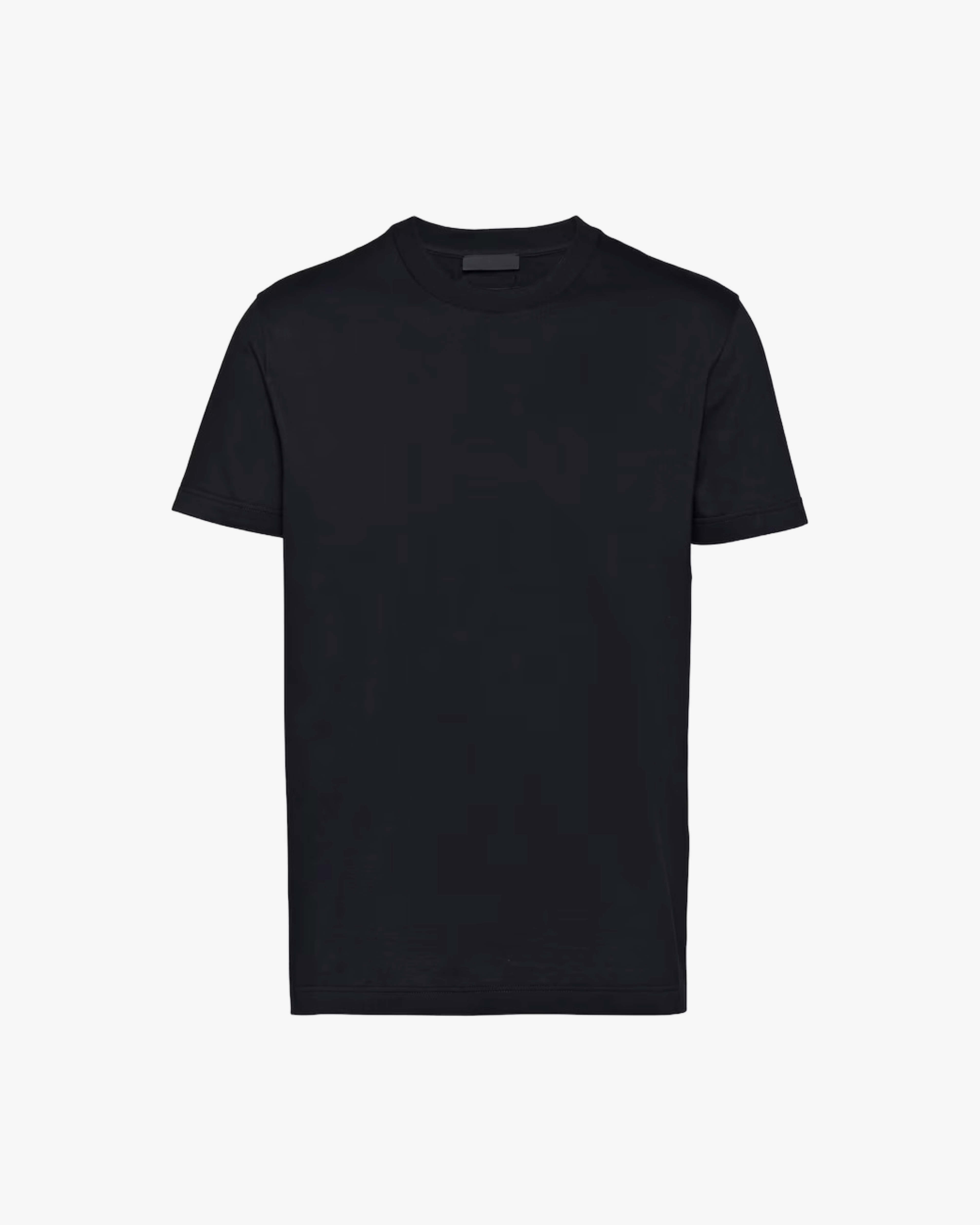 Prada: Men's Three Pack Cotton Jersey T-Shirts (Black F0002) | DSMS E-SHOP