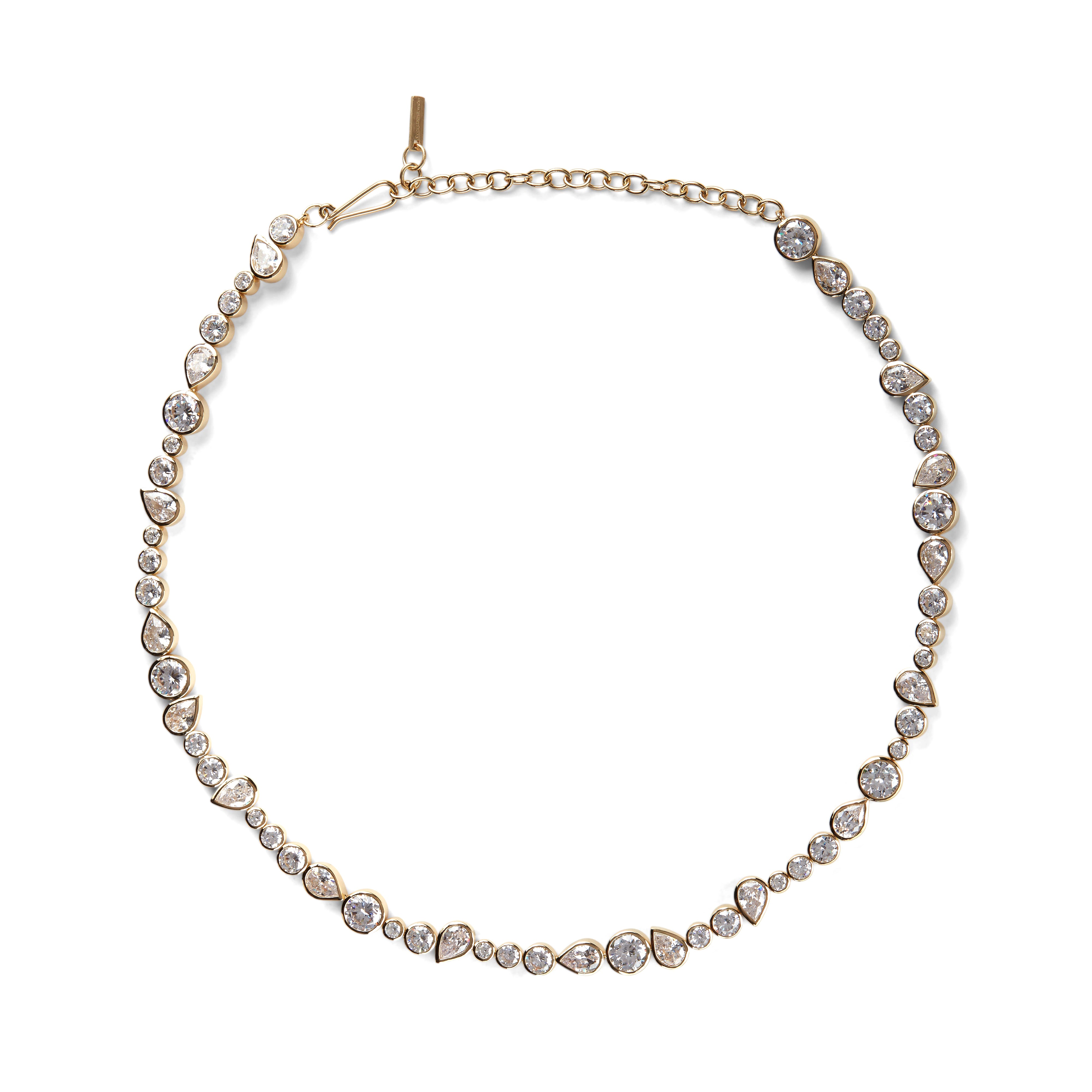 COMPLETEDWORKS: Offset Necklace (Yellow Gold) | DSMS E-SHOP