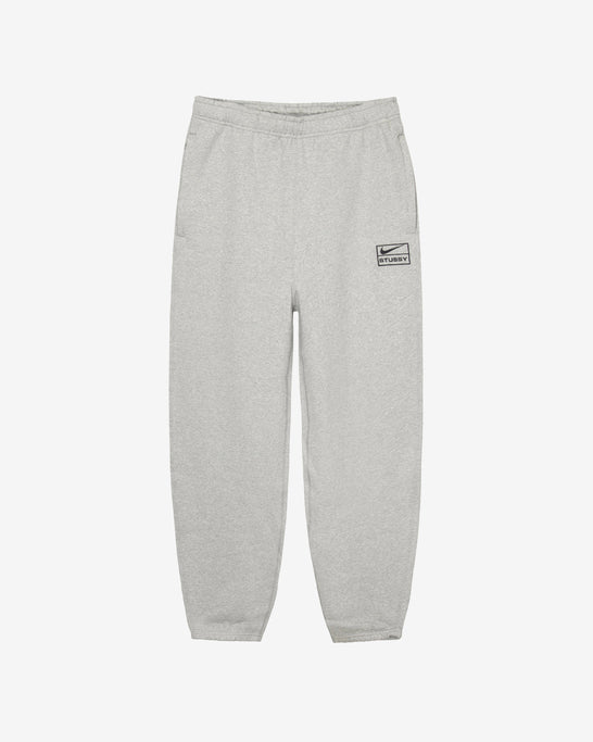 Stüssy: Nike Fleece Pant (Grey Heather) | DSMS E-SHOP