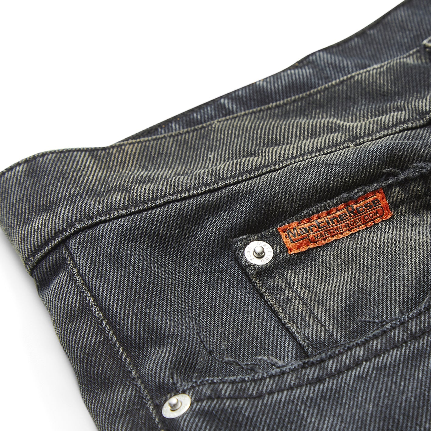 MARTINE ROSE: Men's Wide Leg Jean (Cowboy Wash) | DSMS E-SHOP