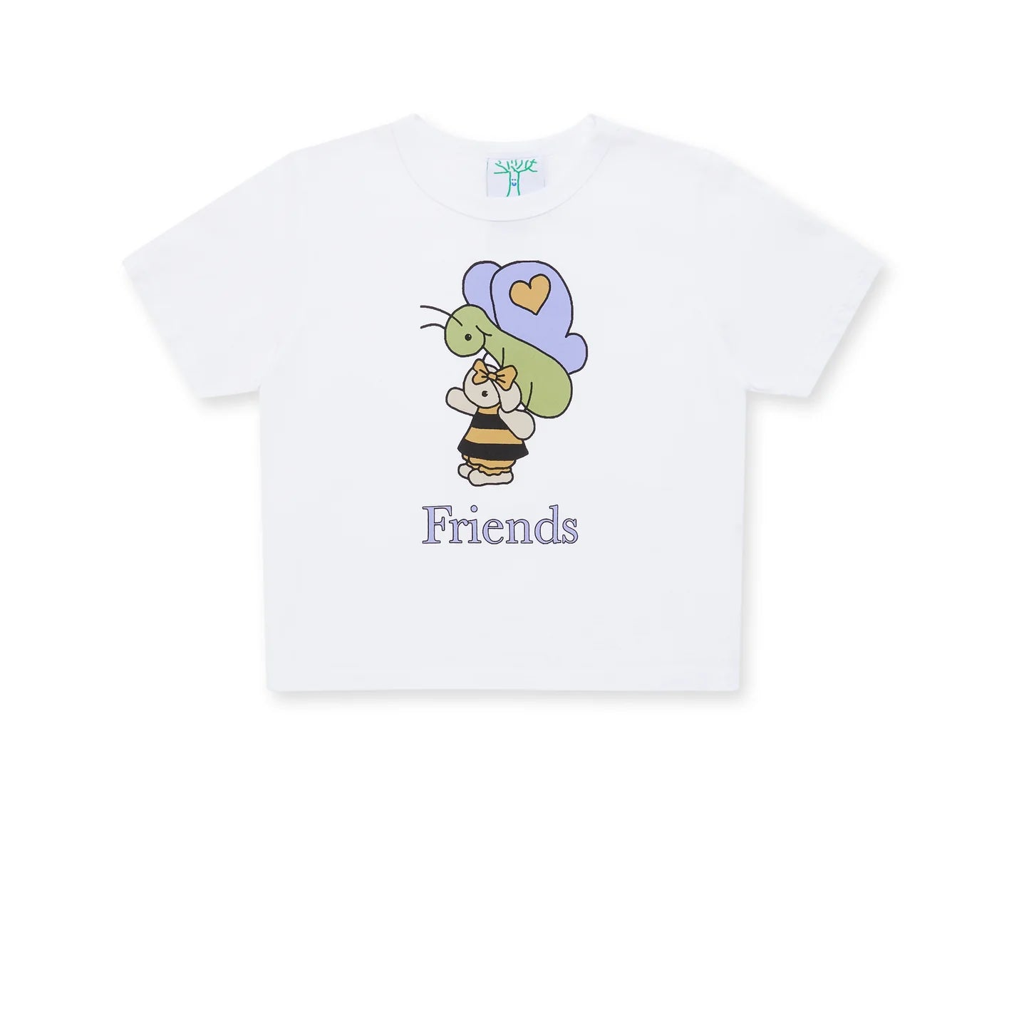 Online Ceramics: Friends Baby Tee (White) | DSMS E-SHOP