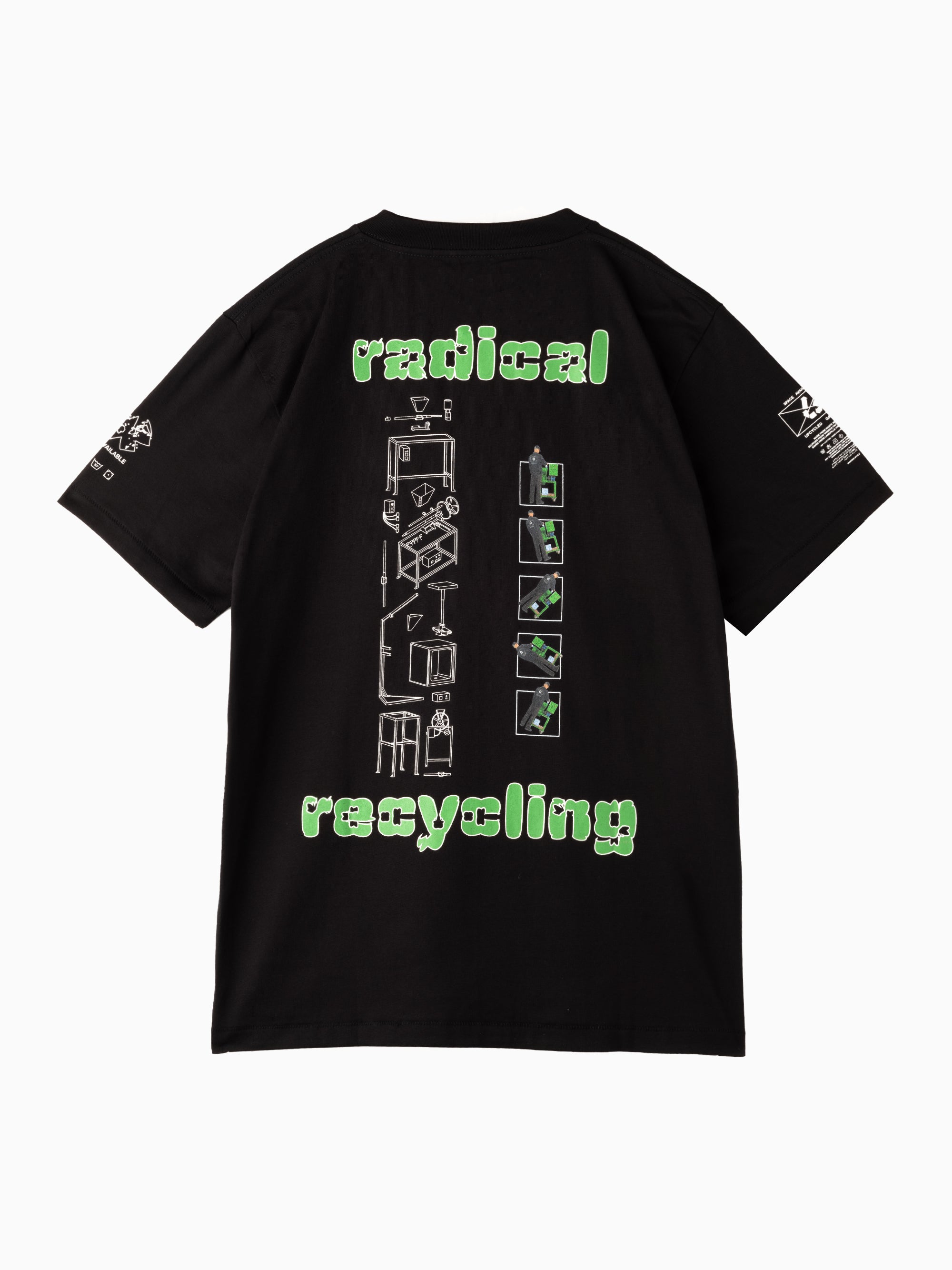 SPACE AVAILABLE: Men's Radical Recycling Tee (Black) | DSMS E-SHOP