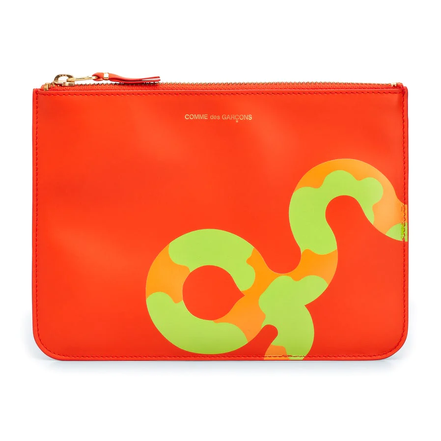 Cdg Wallet: Ruby Eyes Big Pouch (Orange SA5100RE) | DSMS E-SHOP