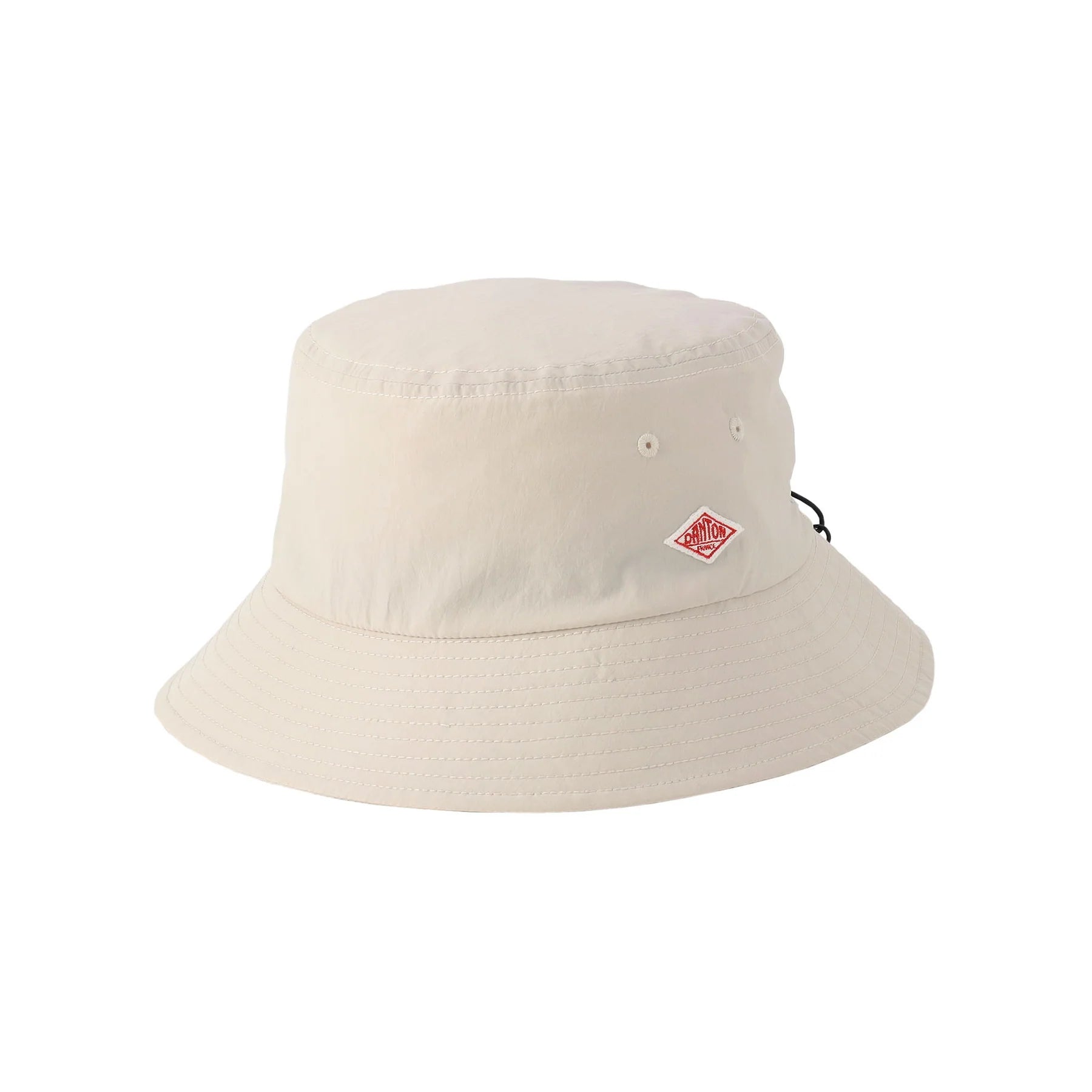 DANTON: Polyester Stretch Bucket Hat (Ivory) | DSMS E-SHOP