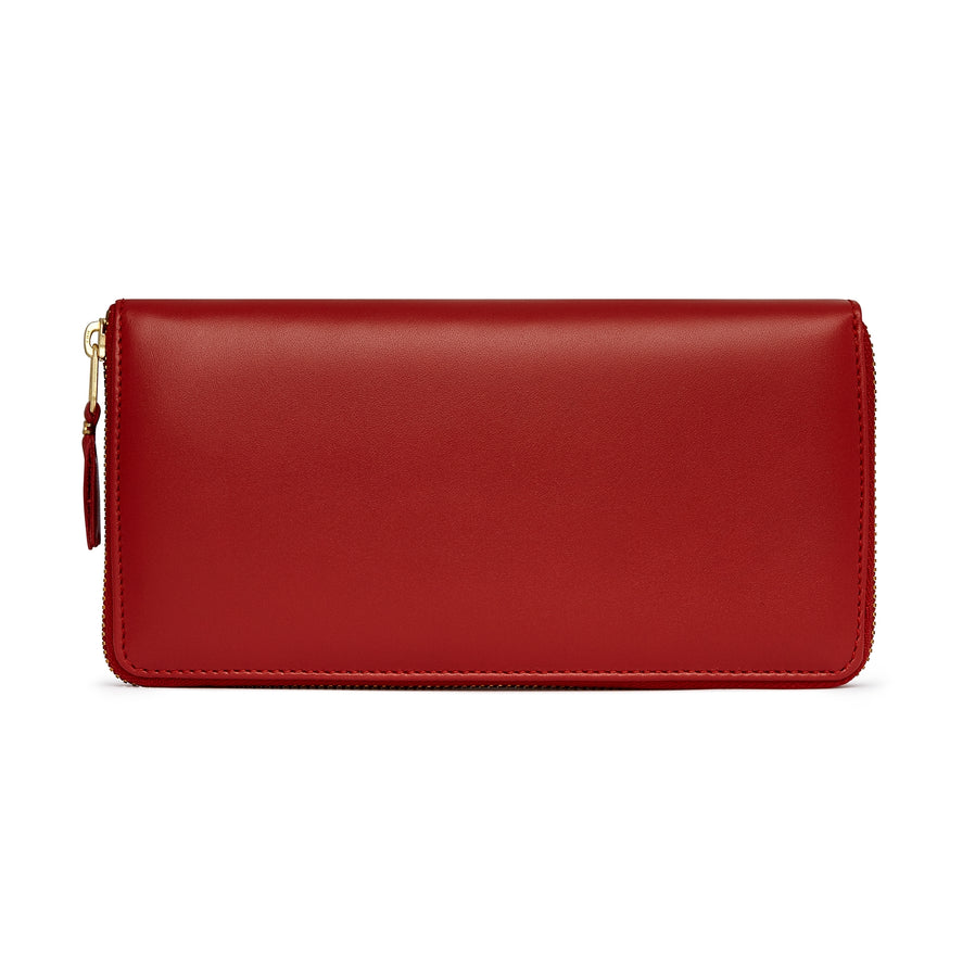 Cdg Wallet: Classic Colour Long Wallet (Red SA0110) | DSMS E-SHOP